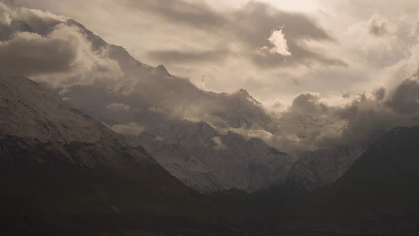 Snow on the Mountain peaks in Pakistan image - Free stock photo ...