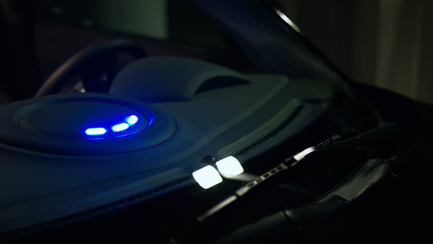 electric vehicle ev charging indicator lights Stock Footage Video (100% ...