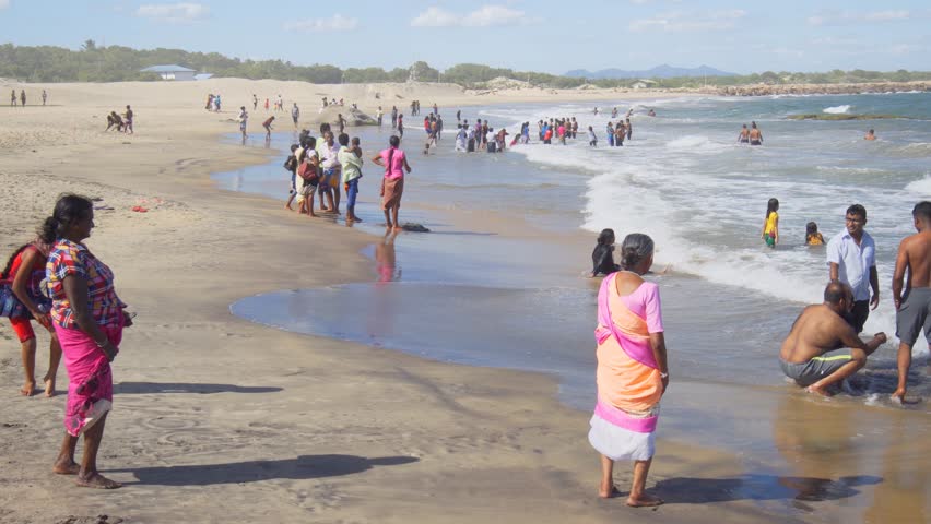 Kirinda. Sri Lanka - Circa Stock Footage Video (100% Royalty-free ...