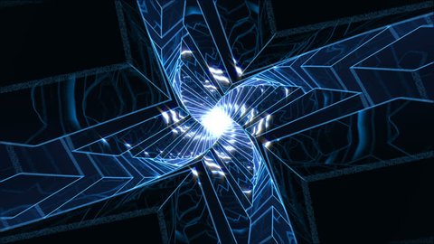 Motion Abstract Technology Concept Background Digital Stock Footage ...