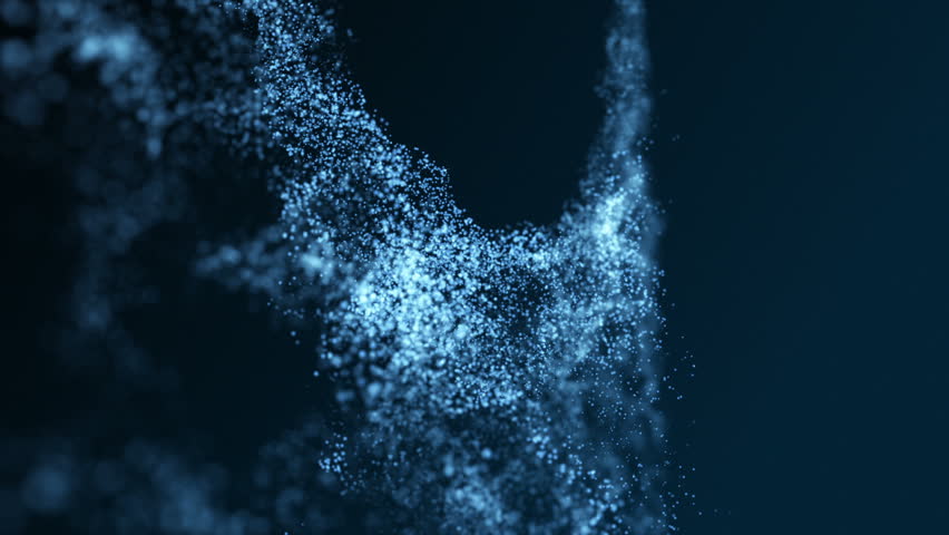 cinematic 3d space particles background | Stock Footage Video (100% ...