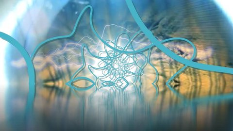 Virtual Studio Backdrop Abstract Motion Background Stock Footage Video ...