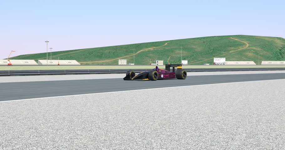 Racing Car Crossing Finish Line Stock Footage Video (100% Royalty-free ...