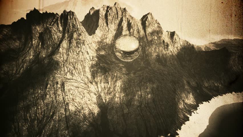 4k Enigmatic Alien Sphere Levitating Stock Footage Video (100% Royalty ...