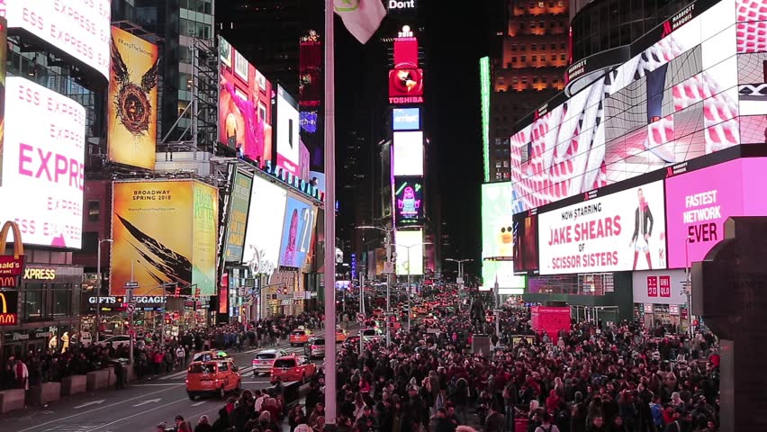 March 19th, 2018. Times Square, 스톡 동영상 비디오(100% 로열티 프리) 1008978341 ...
