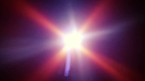Radial Light Rays Lens Flares Seamless Stock Footage Video (100% ...