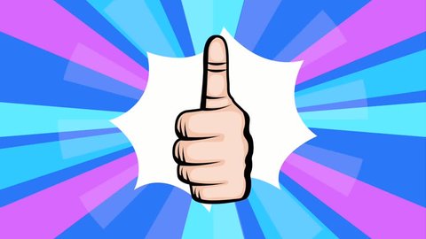 Vintage Pop Art Middle Finger Hand Stock Vector (Royalty Free) 173051051