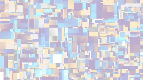 Moving Irregular Low Poly Shapes Geometric Stock Footage Video (100% ...