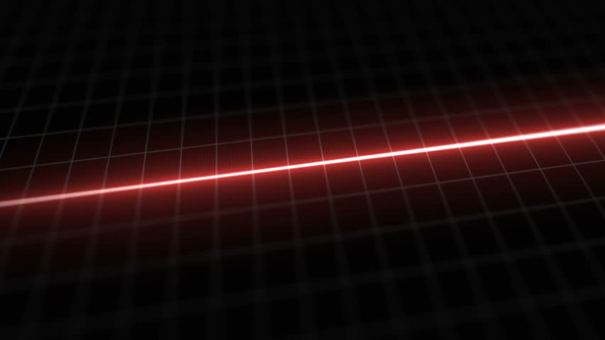 stylized ekg flatline red close on Stock Footage Video (100% Royalty ...