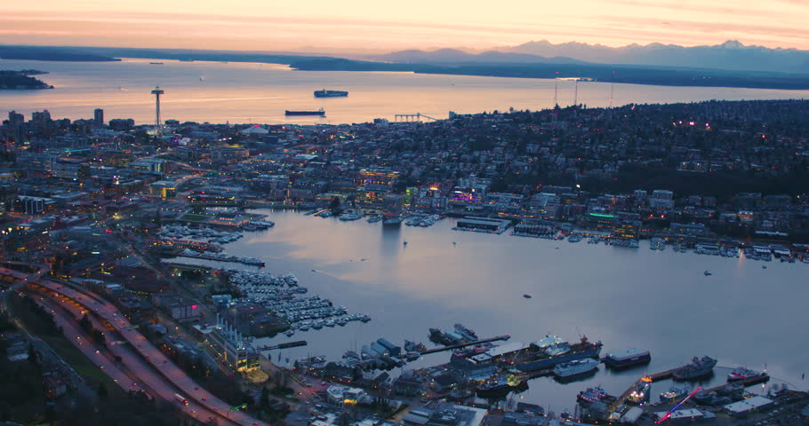 Panoramic Skyline of Seattle, Washington image - Free stock photo ...
