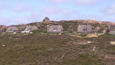 Traditional North German House Thatched Rooves Stock Footage Video (100 ...