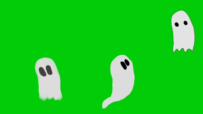 Green Screen Ghost Video Wondering Stock Footage Video (100% Royalty ...