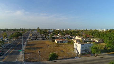 Aerial Video Liberty Square Miami Florida Stock Footage Video (100% ...