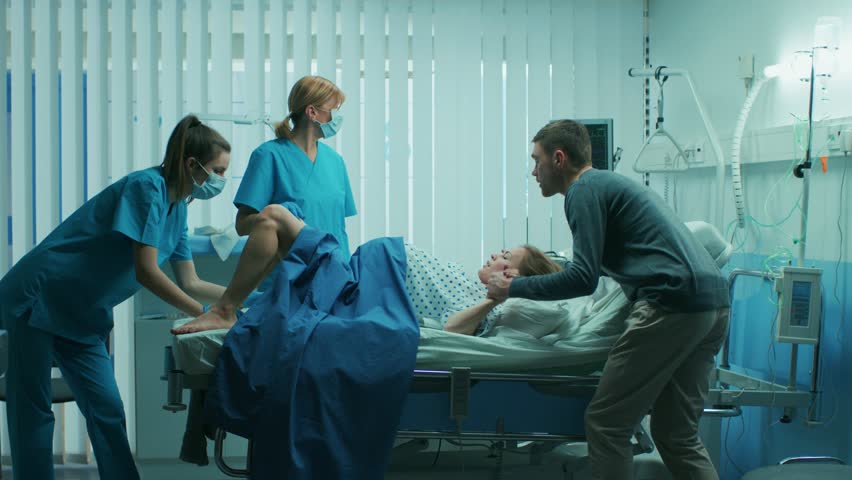 emergency department doctors nurses paramedics run Stock Footage Video ...