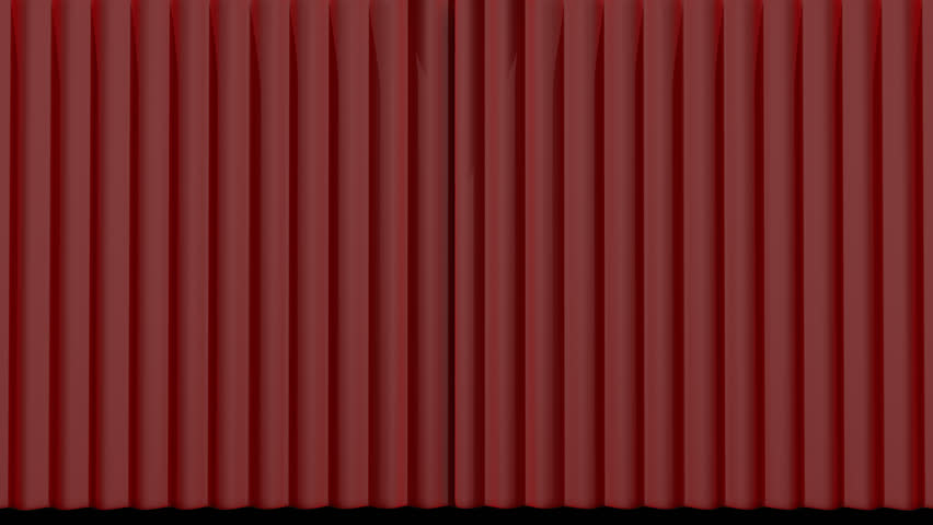 Stage curtain slightly open Stock Video Footage - 4K and HD Video Clips ...