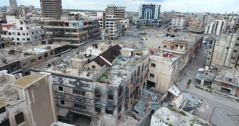 The City of Homs in Stock Footage Video (100% Royalty-free) 1009298735 ...