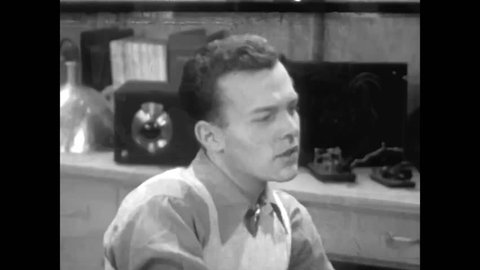 1940s - telephone switchboard operators 1949 Stock Footage Video (100% ...