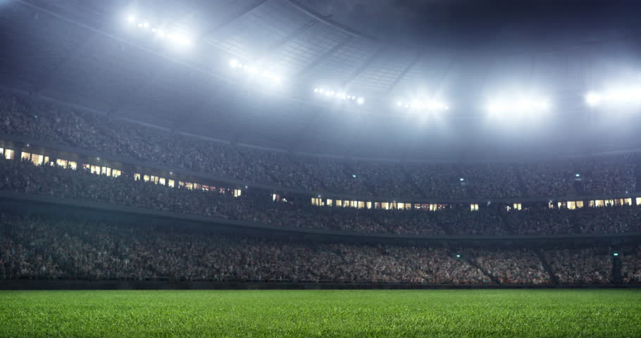 Professional Sport Stadium Gates Crowd Stadium Stock Footage Video (100 ...