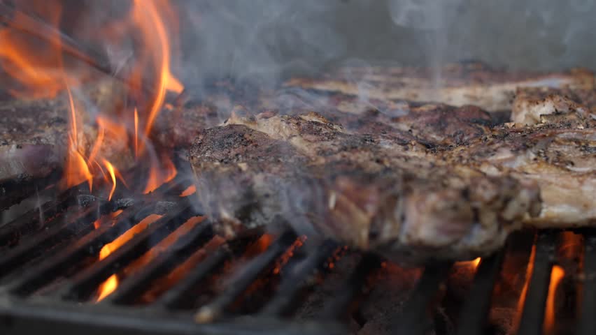 Pork ribs icons Stock Video Footage - 4K and HD Video Clips | Shutterstock