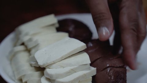 4 Congealed pig blood Stock Video Footage - 4K and HD Video Clips ...