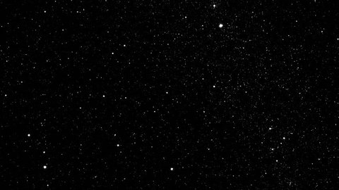 realistic static clear starry night sky Stock Footage Video (100% ...