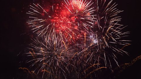 Amazing Fireworks 4k Stock Footage Video (100% Royalty-free) 24503225 ...