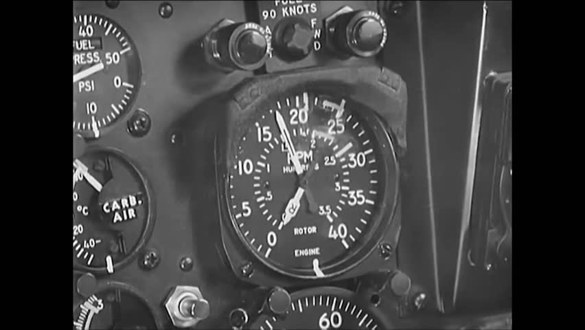 circa 1956 - pre-flight tests inside Stock Footage Video (100% Royalty ... circa 1956 - pre-flight tests inside Stock Footage Video (100% Royalty ...