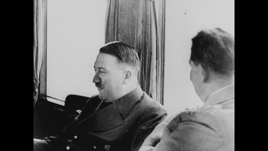 circa 1943 - adolf hitler meets Stock Footage Video (100% Royalty-free ...