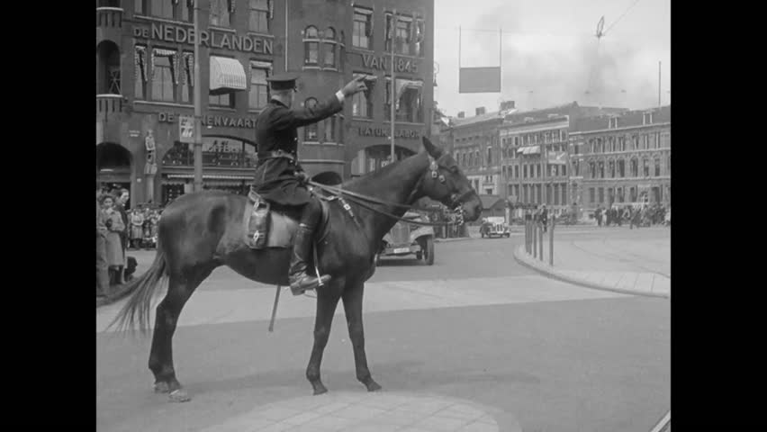 circa 1940 - german motorized divisions Stock Footage Video (100% ...