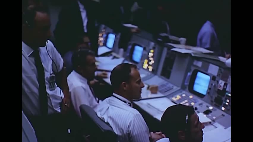 circa 1969 - apollo 11's command Stock Footage Video (100% Royalty-free ...