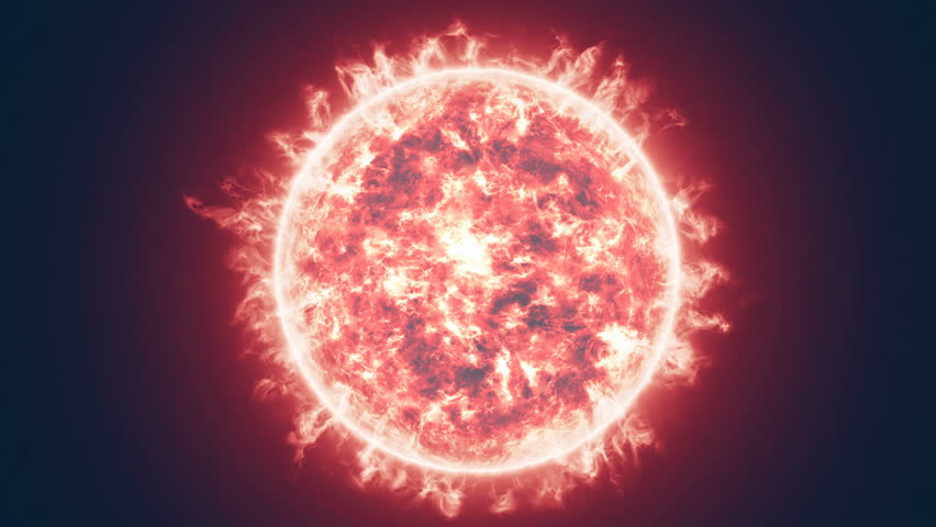 3d Motion Graphics, the Sun Stock Footage Video (100% Royalty-free ...