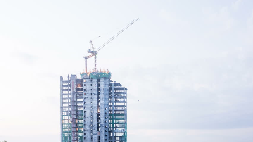 time lapse industry construction site building Stock Footage Video (100 ...