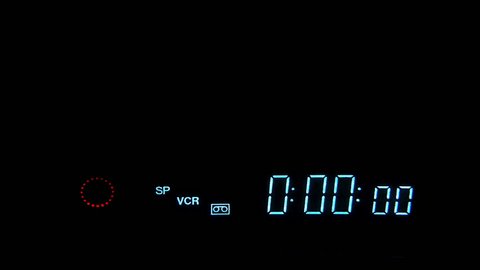 digital display lcd counter numbers player Stock Footage Video (100% ...