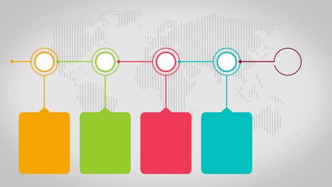 Business Data Visualization Process Chart Abstract Stock Vector ...