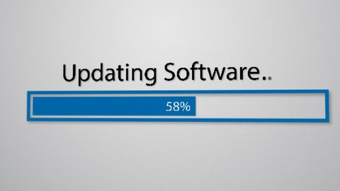 Update Software Process Animation Animation On Stock Footage Video (100 ...