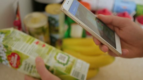 896 Boxes with barcodes Stock Video Footage - 4K and HD Video Clips ...