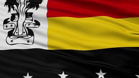 Madang Closeup Flag City Papua New Stock Footage Video (100% Royalty ...