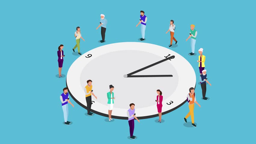 Daily Schedule Infographic Stock Video Footage - 4K and HD Video Clips ...