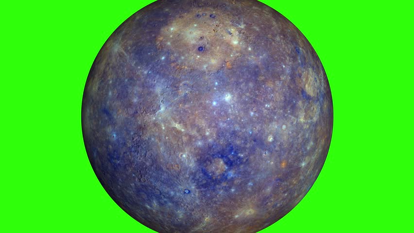 Solar Systems Planet of Mercury Stock Footage Video (100% Royalty-free ...