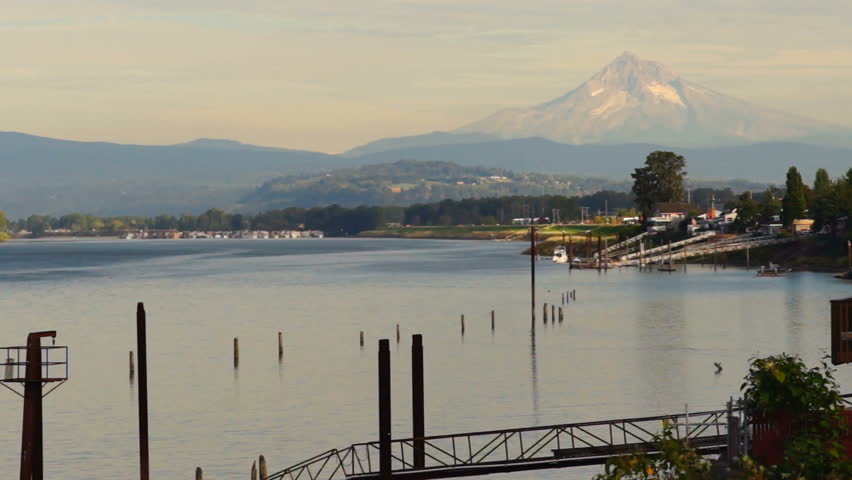 Columbia River Valley landscape in Oregon image - Free stock photo ...