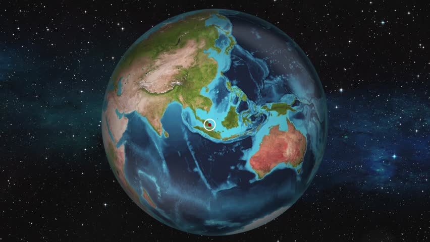 Earth Zoom in Map - Stock Footage Video (100% Royalty-free) 1010019692 ...