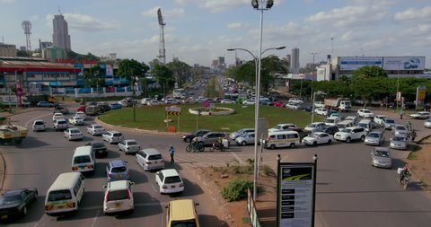 Kenya Nairobi December 2016 Traffic Langata Stock Footage Video (100% ...