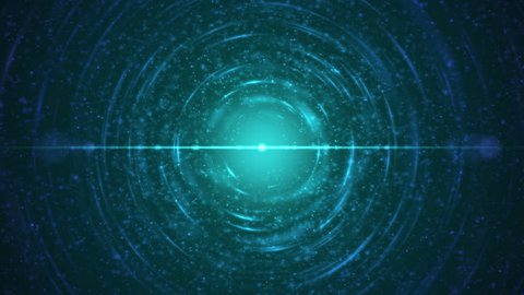 Colorful Shining Particle Emitting Light Animation Stock Footage Video ...