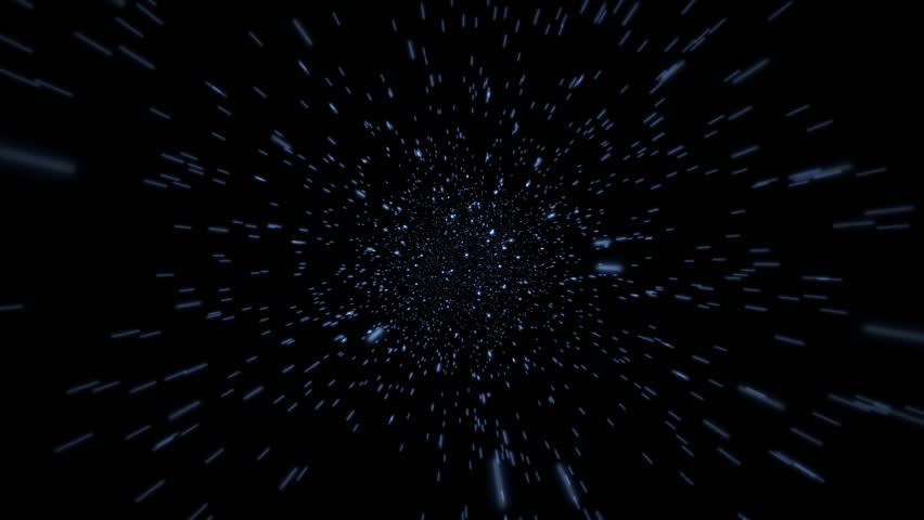 Futuristic Stars Travel in the Stock Footage Video (100% Royalty-free ...