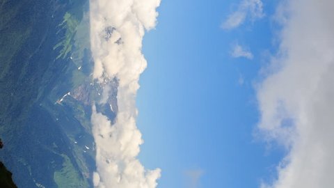 falling down sky clouds rotating moving Stock Footage Video (100% ...