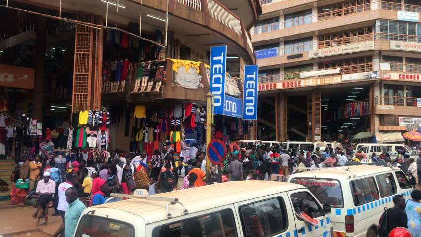 Kampala Uganda Streets People at Stock Footage Video (100% Royalty-free ...