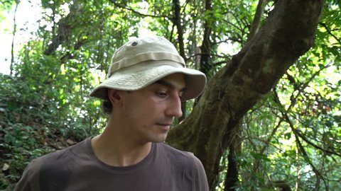 Scared hiker Stock Video Footage - 4K and HD Video Clips | Shutterstock