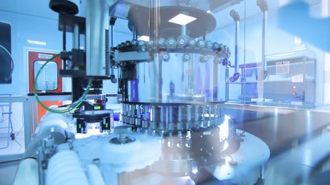 Bright Ultra Modern High Tech Laboratory Stock Photo (Edit Now) 1077834899