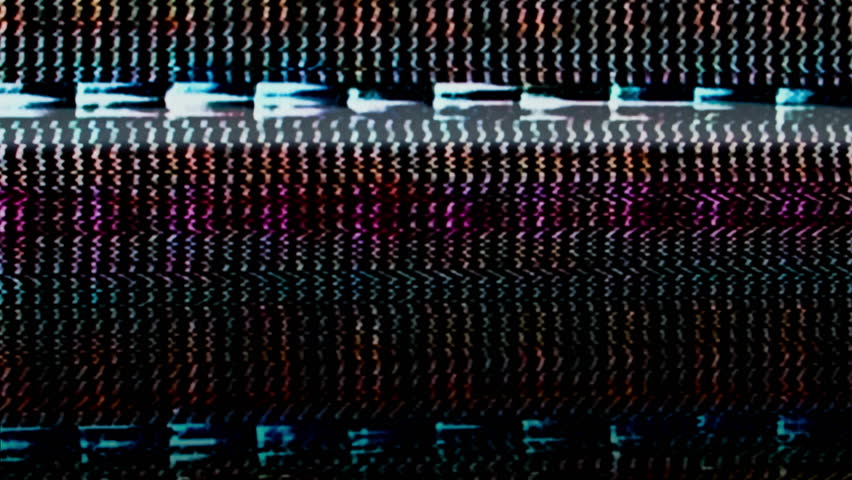 Television and Video Glitches with Stock Footage Video (100% Royalty ...