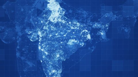 190 India Map Network Lines Stock Video Footage - 4K and HD Video Clips ...